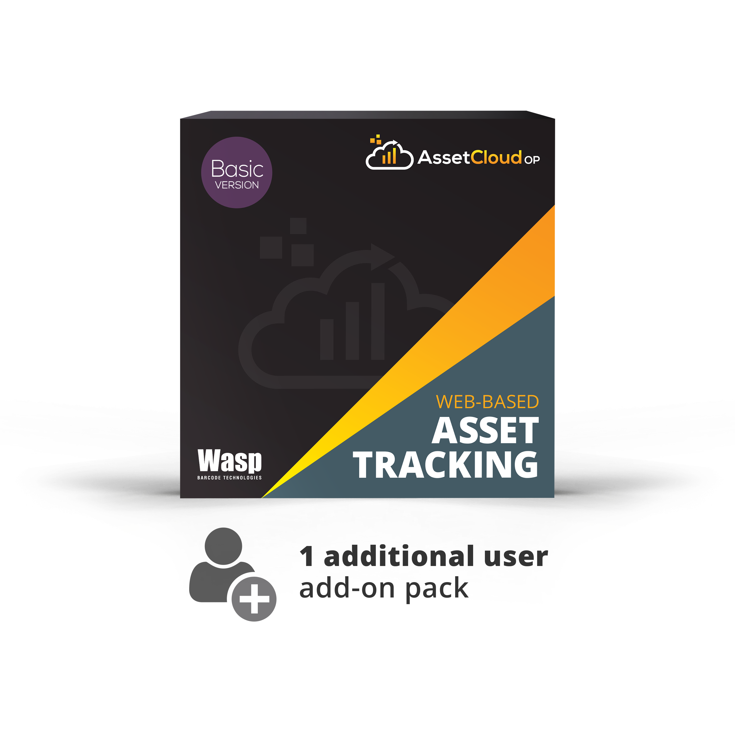 Wasp AssetCloudOP Basic - 1 additional login users add-on pack - 63380